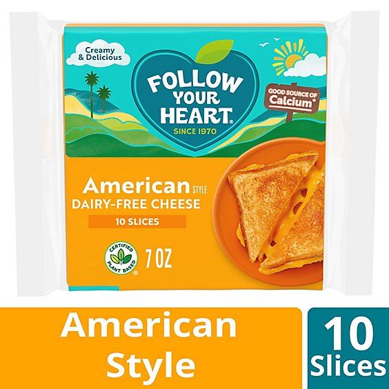 Follow Your Heart Dairy-free American Slices | Fig App Follow Your Heart Dairy-free American Slices | Fig App