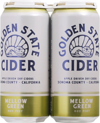 Golden State Cider Mighty Hops Hard Cider In Cans - 4-16 Fl. Oz ...