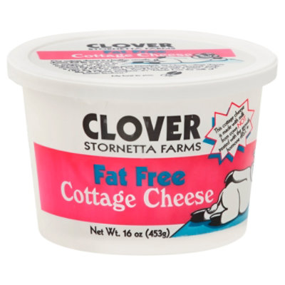 Clover Cottage Cheese Ffree - 16 Oz - safeway
