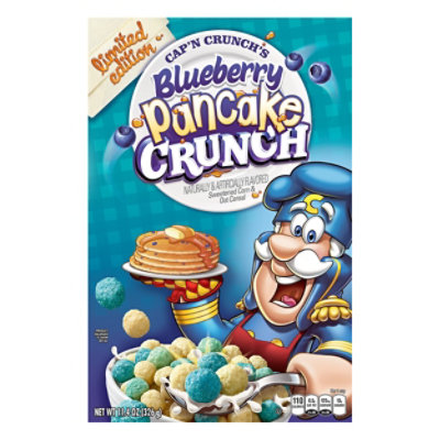 Capn Crunch Cereal Blueberry Pancake Crunch - 11.4 Oz - Safeway