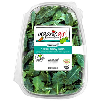 Organic Girl 100% Baby Kale 9 - 10 Oz - safeway