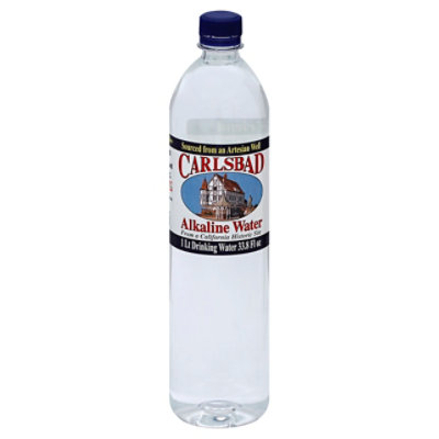 Carlsbad Alkaline Water - 33.8 Fl. Oz. - vons