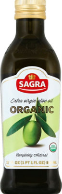 Sagra Olive Oil Organic Extra Virgin - 500 Ml - Safeway