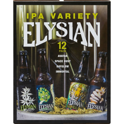 Elysian IPA Variety Pack Bottle - 12-12 Oz - albertsons