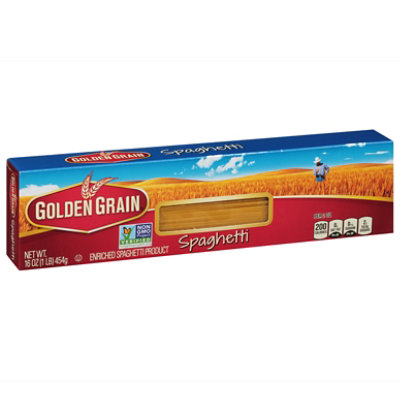 Golden Grain Pasta Spaghetti Box - 16 Oz - Albertsons