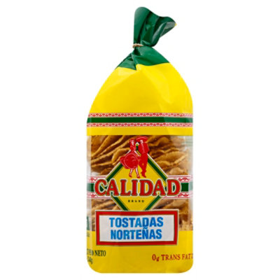 Calidad Chips Tostadas Nortenas Bag 27 Count - 8.47 Oz - Pavilions