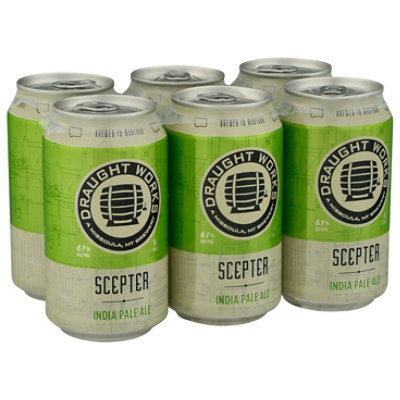 Draught Works Scepter Head Ipa In Cans - 6-12 Fl. Oz. - albertsons