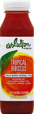 Evolution Fresh Juice & Herbal Tea Drink Tropical Hibiscus - 11 Fl. Oz ...