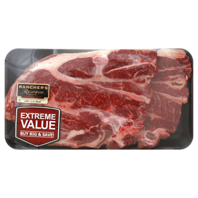 Meat Counter Beef Chuck 7-Bone Steak Value Pack - 2 LB - Haggen