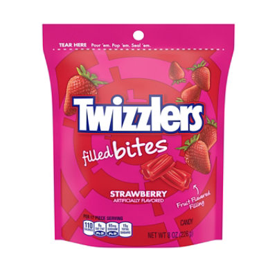 Twizzlers Bites Strwb Filled - 8 Oz - Safeway