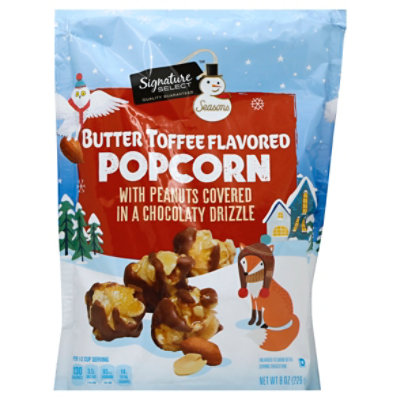 Signature SELECT Popcorn Butter Toffee - 8 Oz - safeway