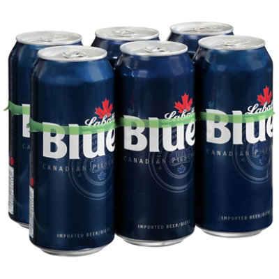 Labatt Blue Ale Beer In Cans - 6-16 Fl. Oz. - albertsons