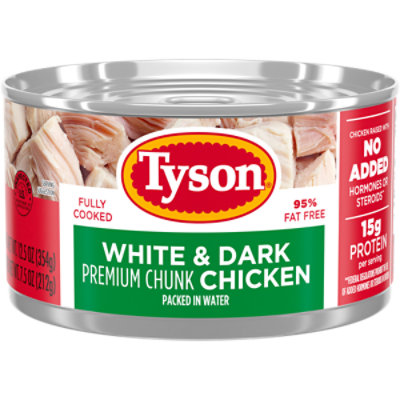 Tyson Premium Chunk White & Dark Chicken - 12.5 Oz - Pavilions