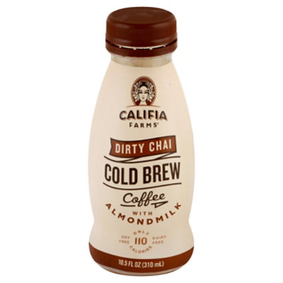 Califia Farms Cold Brew Dirty Chai - 10.5 Fl. Oz. - albertsons