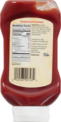 Woodstock Ketchup Tomato Organic Vine Ripened Organic Goodness - 20 Oz ...