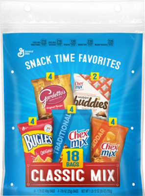 Generall Mills Snack Classic Mix Bag 18 Count - 28 Oz - Safeway