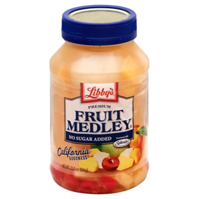 Libbys Fruit Medley Premium No Sugar Added - 23.5 Oz - Safeway