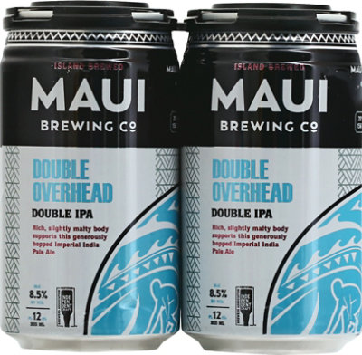 Maui Double Overhead Ipa In Cans - 4-12 Fl. Oz. - Albertsons