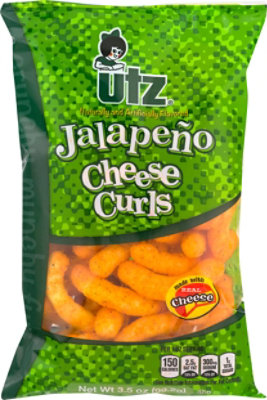 Utz Jalapeno Cheese Curls - 3.5 Oz - Haggen