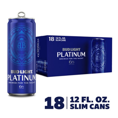 Bud Light Platinum Can - 18-12 Fl. Oz. - Safeway
