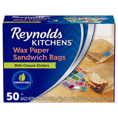 Reynolds Bags Wax Paper - 50 Count - albertsons