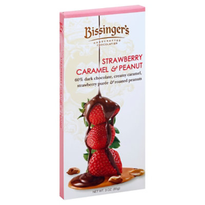 Bissingers Bar Drk Strwbry Caramel Pnt - 3 Oz - Safeway
