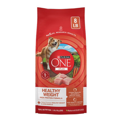 Purina ONE Dog Food Smartblend Premium Adult Healthy Weight Formula Bag ...