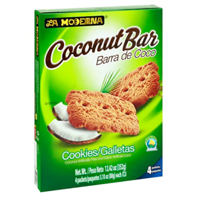 La Moderna Cookies Coconut - 12.42 Oz - jewelosco