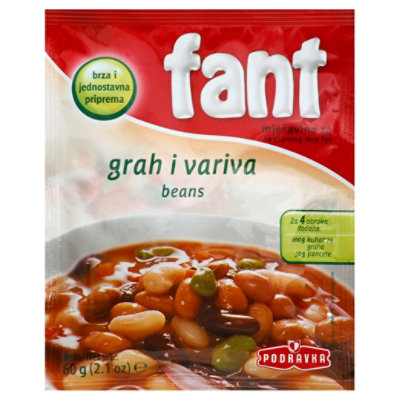 Podravka Fant Beans - 2.12 Oz - albertsons