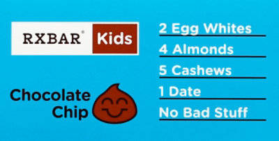 Rxbar Kids Chocolate Chip - 1.16 Oz - albertsons