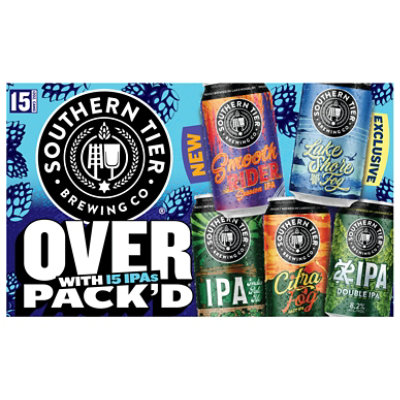 Southern Tier Brewing Company Overpacke Beer Mixed Pack - 15 Count ...