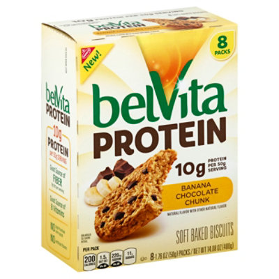 belVita Protein Ban Choc Chunk Biscuit - 14.08 Oz - safeway