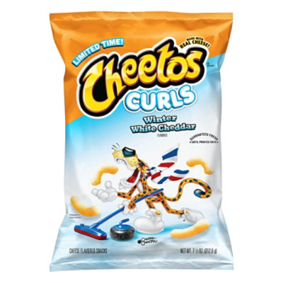 CHEETOS White Cheddar Cheese Curl - 7.5 Oz - Safeway