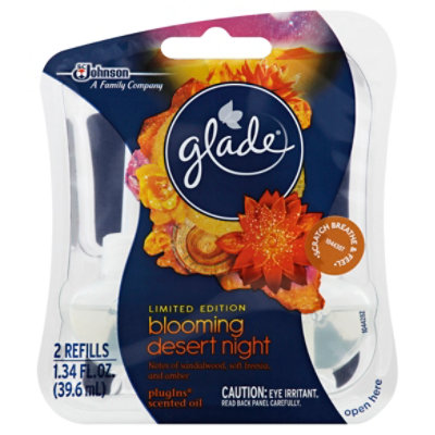 Glade Piso Refills Blooming Desert Night - 2 Count - safeway
