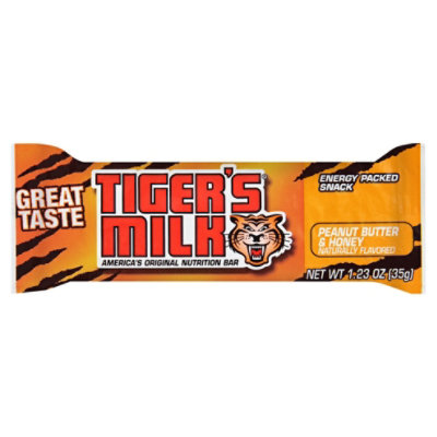 Tigers Milk Snack Bar Peanut Butter Hny - 1.23 Oz - safeway