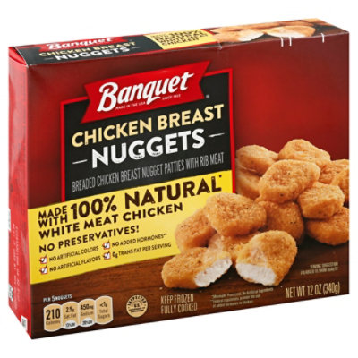 Banquet Chiken Breast Nuggets - 12 Oz - albertsons