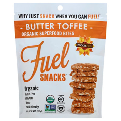 Foodie Fuel Snack Fuel Bttr Tffee Org - 4 Oz - Safeway