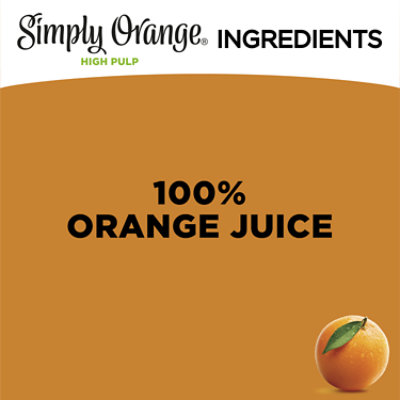 Simply Orange Juice High Pulp - 52 Fl. Oz. - albertsons