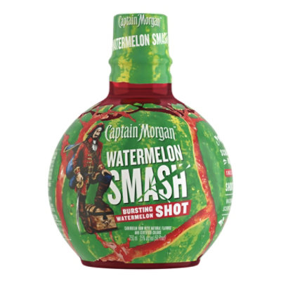 Captain Morgan Watermelon Smash 50 Proof - 750 Ml (limited quantities ...