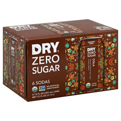 Dry Zero Sugar Cola - 6-12 Fl. Oz. - Pavilions