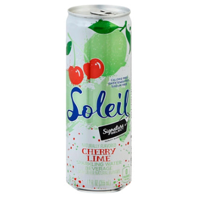 Signature SELECT Soleil Sparkling Water Cherry Lime - 12 Fl. Oz. - Safeway