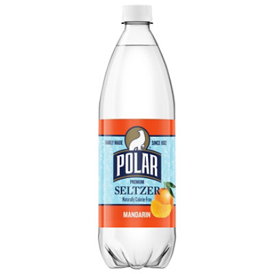 Polar Seltzer Mandarin - 1 - Online Groceries | Albertsons