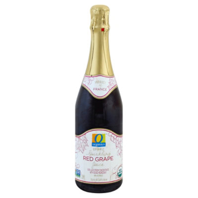 O Organics Organic Juice Sparkling Red Grape - 25.4 Fl. Oz. - safeway