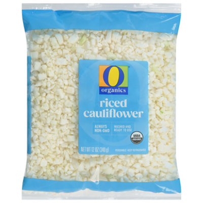 O Organics Cauliflower Riced - 12 Oz. - safeway