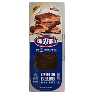 Kingsford Memphis Rub Pork Ribs - 24 Oz - Pavilions