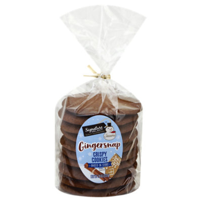 Cookies Crispy Gingersnap 10ct - Albertsons