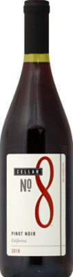 Cellar No. 8 Pinot Noir California Bottle - 750 Ml - Safeway