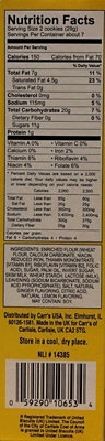 Carrs Ginger Lemon Cremes Cookies - 7.05 Oz - carrsqc