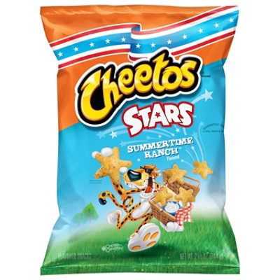 Cheetos Summertime Ranch Stars Cheese Snack - 2.625 Oz - safeway