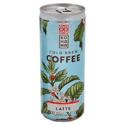 Kohana Coffee Cold Brew Island Latte Can - 8 Fl. Oz. - Safeway